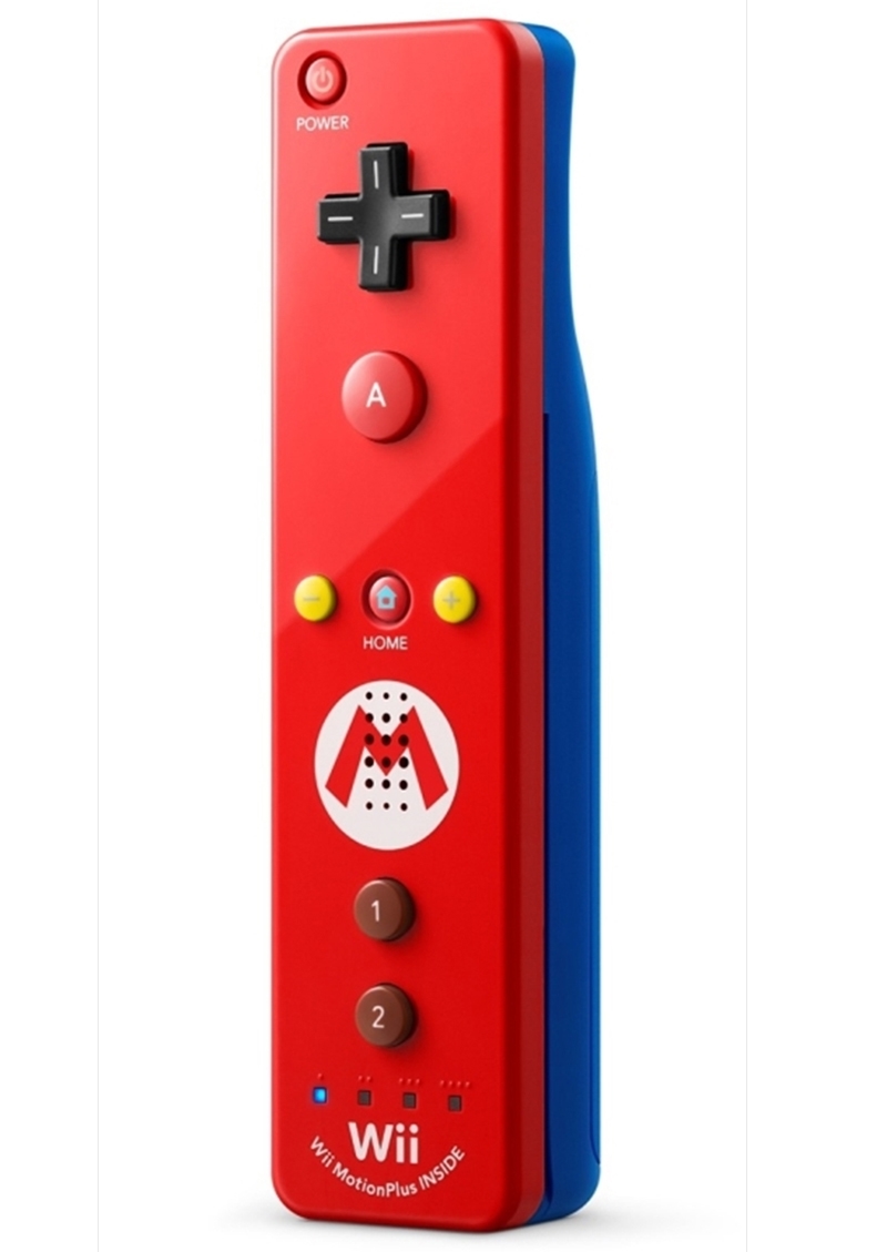 Buy Wii Remote Plus Mario Edition Online | Sanity
