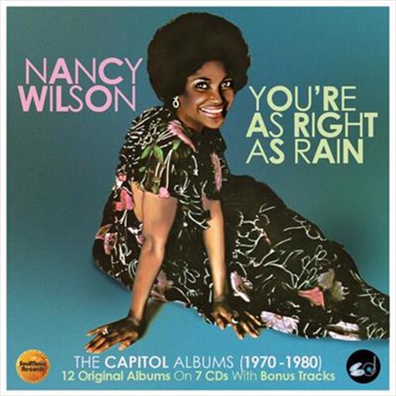Nancy Wilson - You’Re As Right As Rain - The Capitol Albums (1970-1980 ...