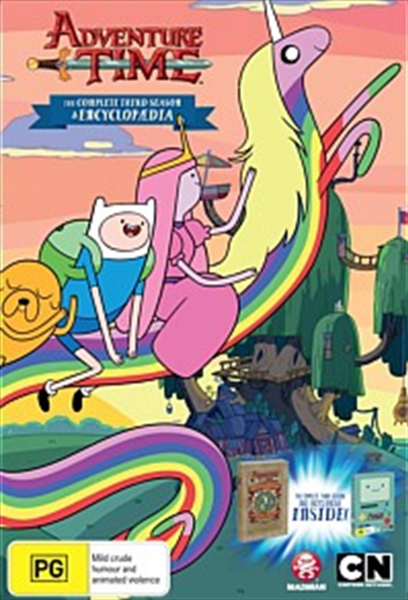 Buy Adventure Time; S3 + Encyclopedia DVD Online | Sanity