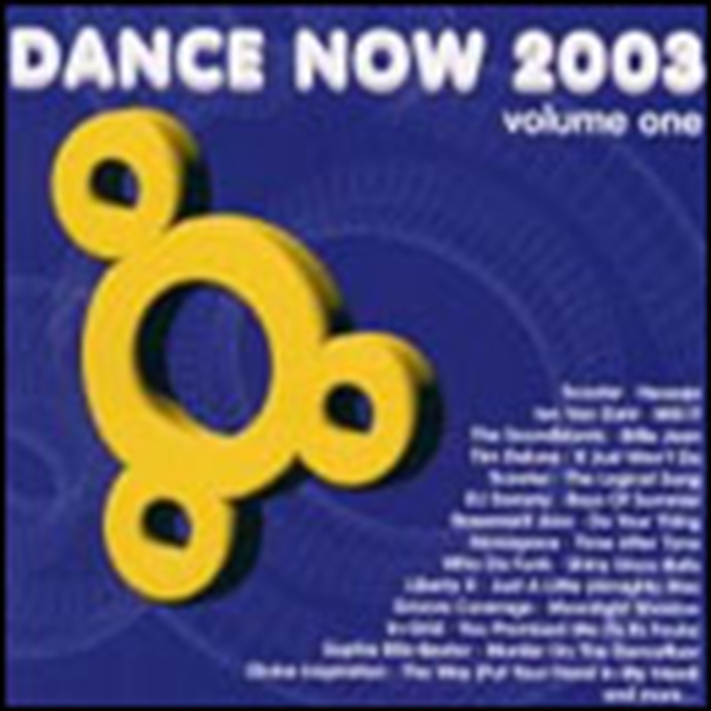 Buy Dance Now 2003 V1 Online | Sanity