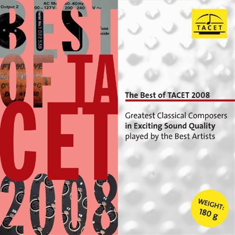 Buy Best Of Tacet 2008 Online | Sanity