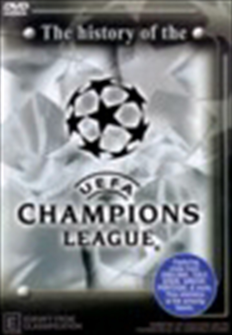 Buy History Of Uefa Champions DVD Online | Sanity