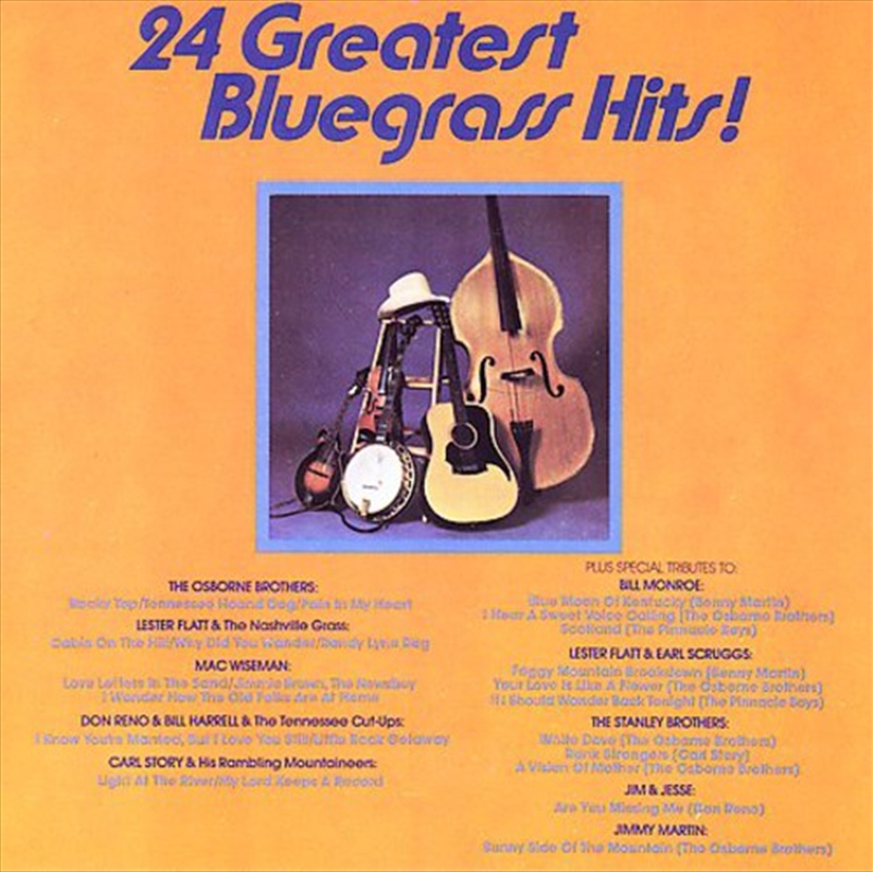 Buy Various - 24 Great Bluegrass Hits on CD | On Sale Now With Fast ...