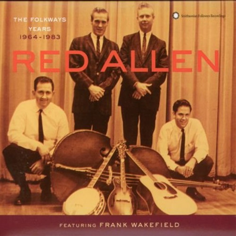 Buy Red Allen - Folkways Years 1964-1983 on CD | On Sale Now With Fast ...
