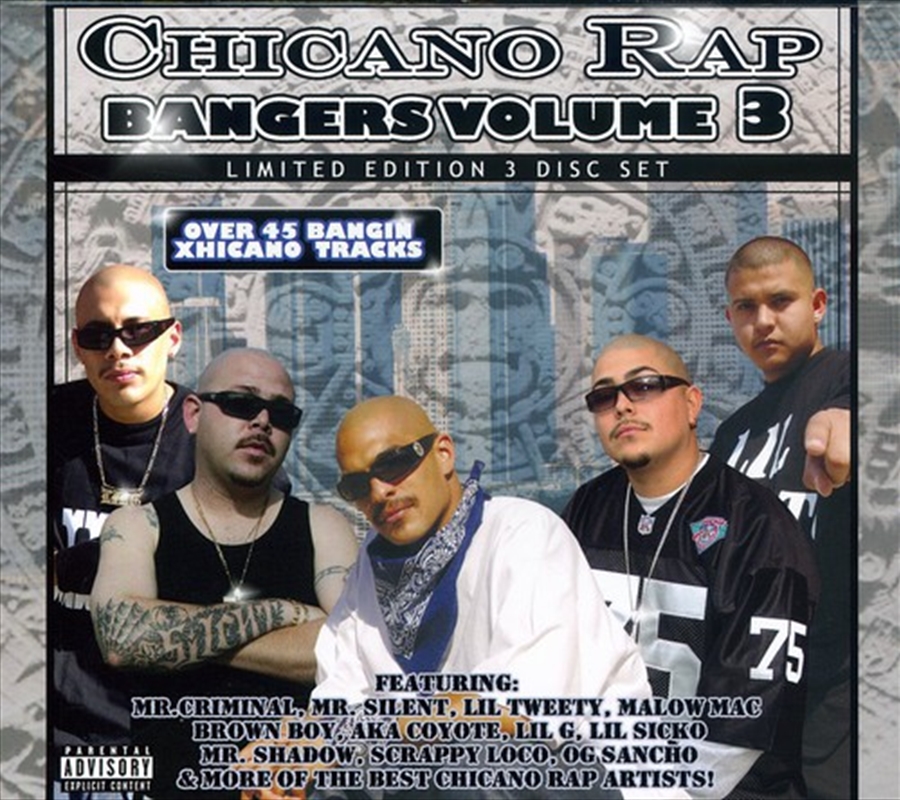 Buy Various - Chicano Rap Bangers: Vol 3 on CD | On Sale Now With Fast ...