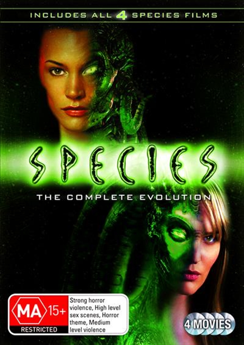 Buy Species - Complete Evolution Boxset on DVD | Sanity