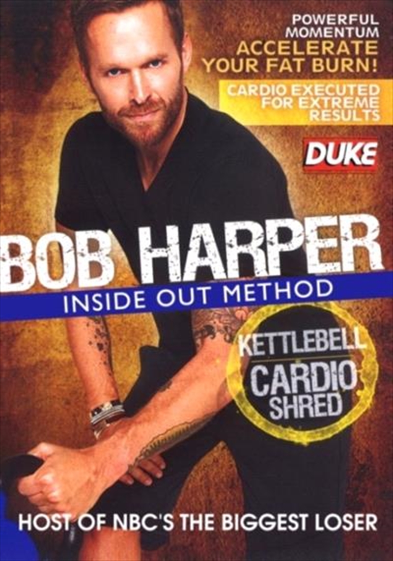 Buy Bob Harper: Inside Out Method: Kettlebell Cardio Shred DVD Online ...
