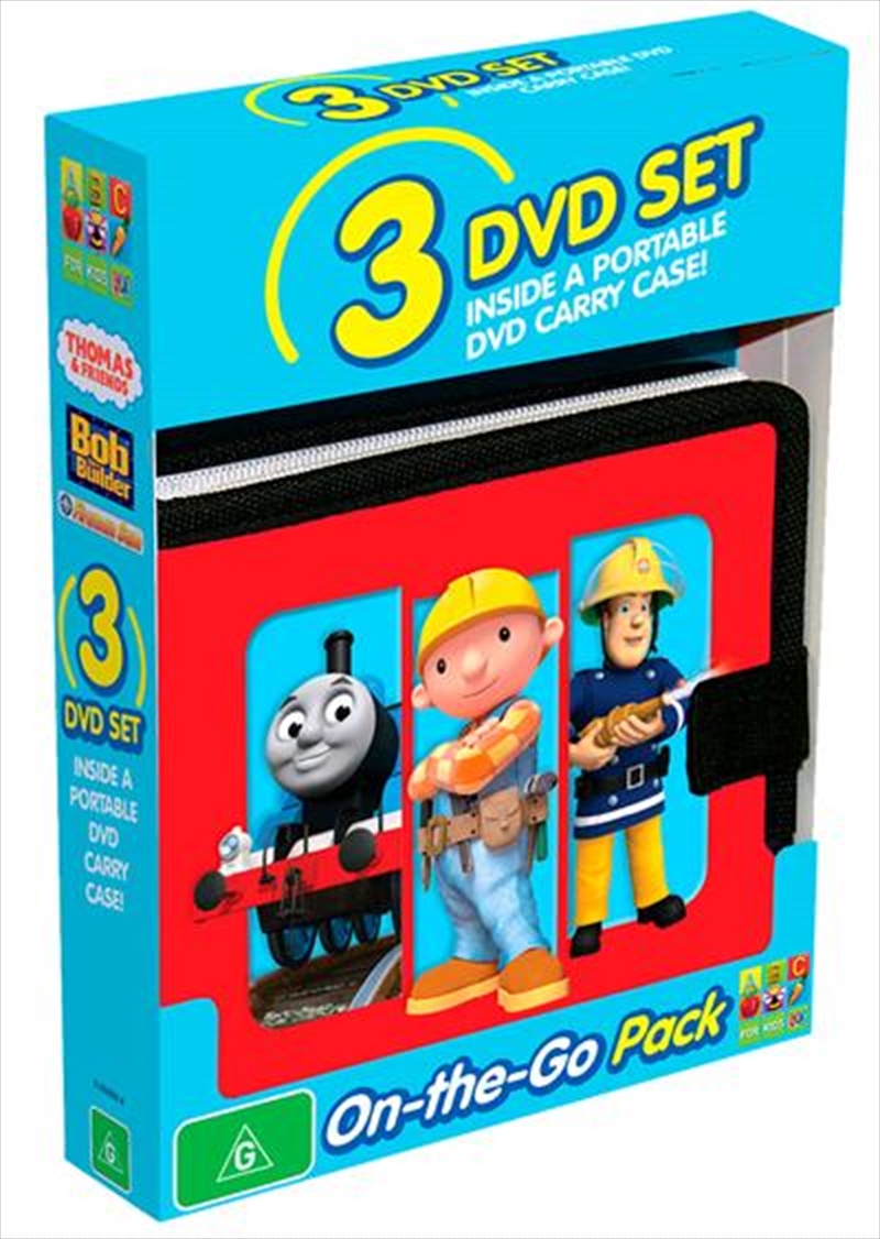 Thomas and Friends / Bob The Builder / Fireman Sam | On-The-Go Pack ABC ...