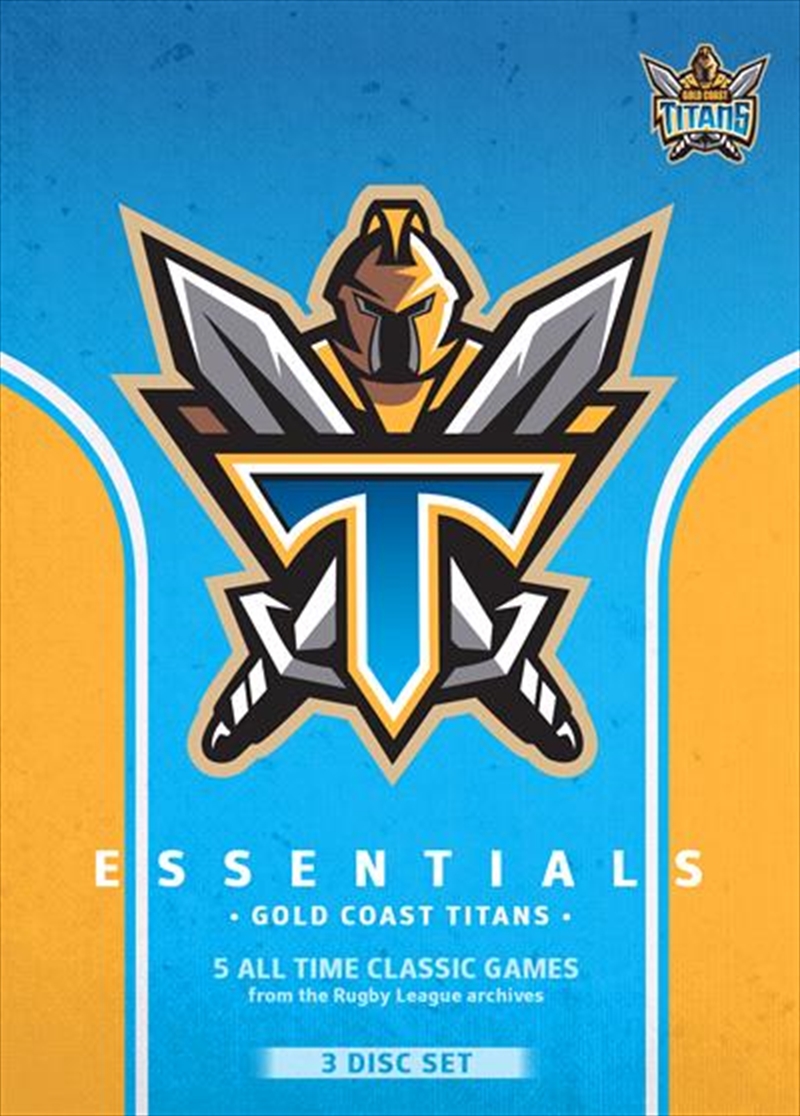 Buy NRL - Essentials - Gold Coast Titans on DVD | On Sale Now With Fast ...