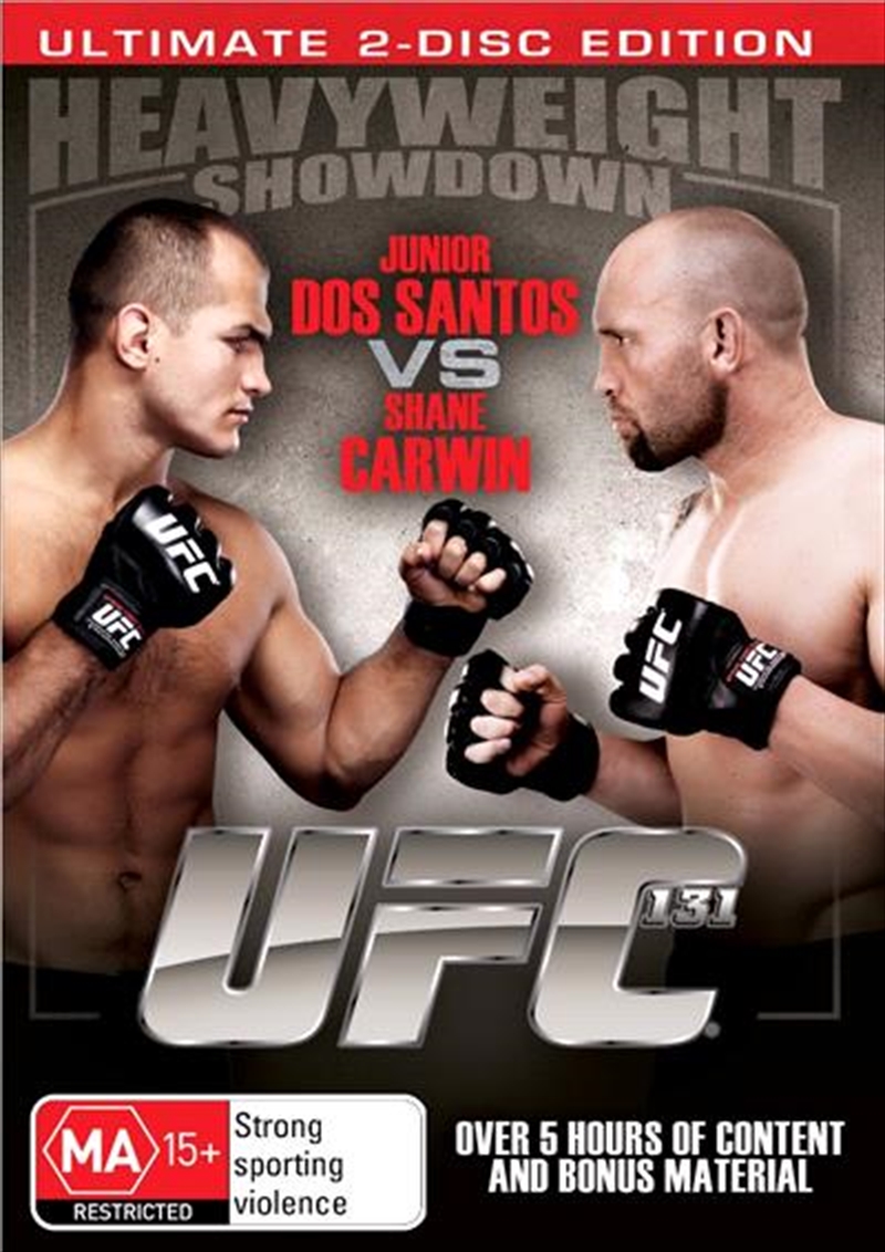 Buy UFC #131: Dos Santos Vs Carwin DVD Online | Sanity