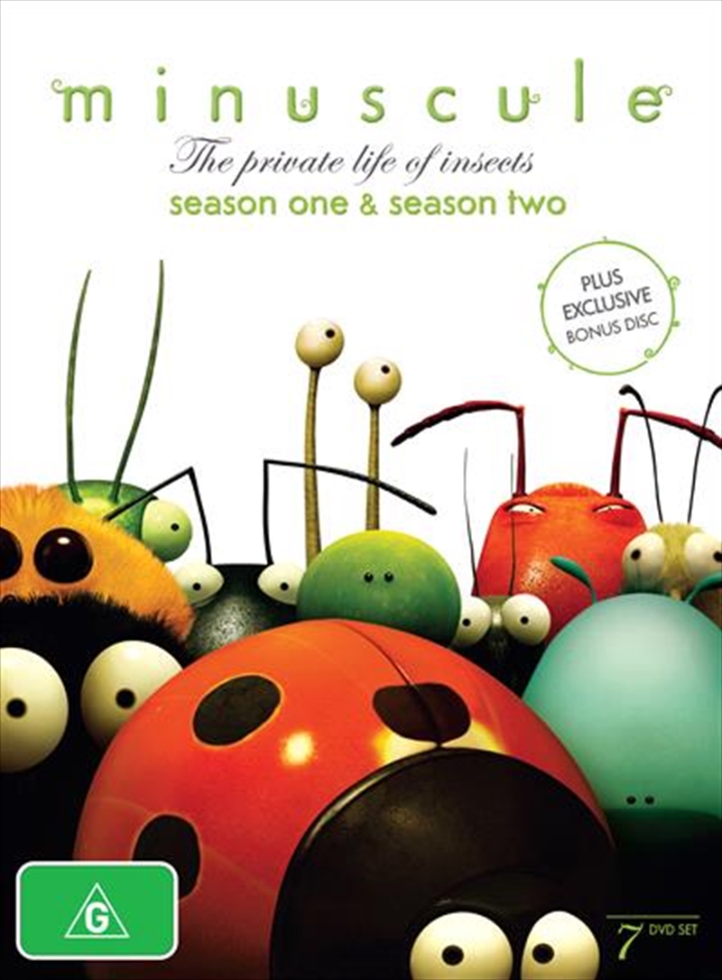 Buy Minuscule - The Private Life Of Insects - Season 1-2 Boxset DVD ...
