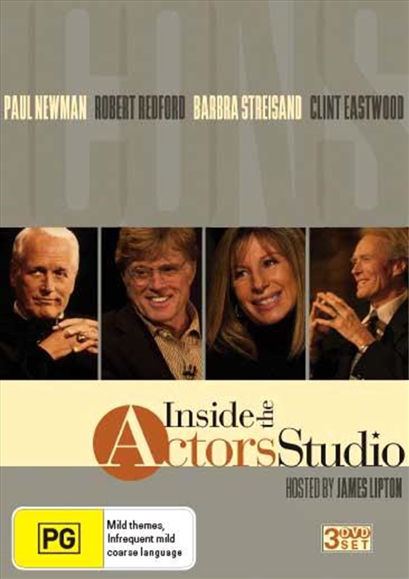 Buy Inside the Actors Studio: Icons DVD Online | Sanity