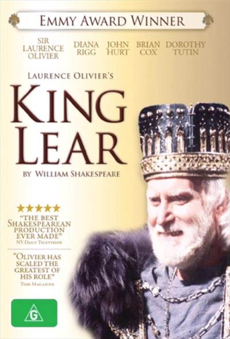 Buy King Lear DVD Online | Sanity