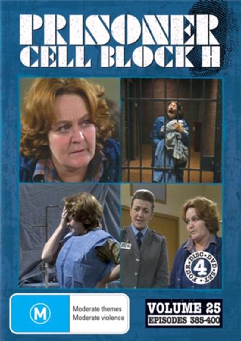 Prisoner- Cell Block H - Volume 25 - Episodes 385-400 DVD | Sanity