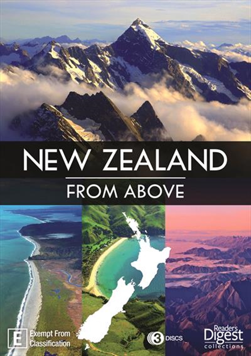 New Zealand From Above DVD | Sanity
