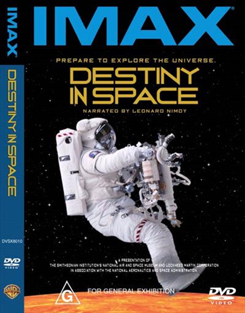 Buy Imax - Destiny In Space DVD Online | Sanity