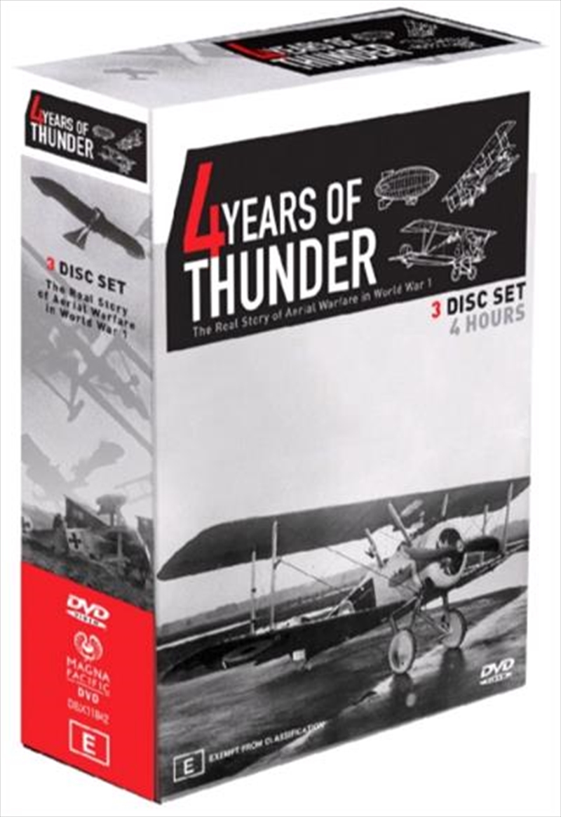 Buy Four Years Of Thunder Box Set DVD Online | Sanity
