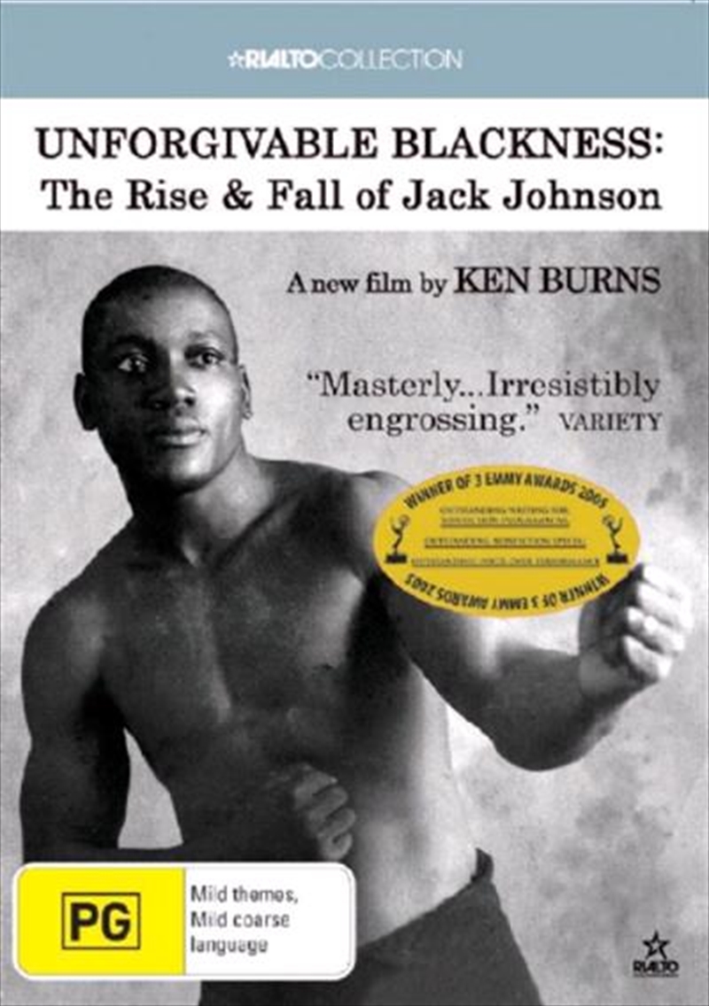 Buy Unforgivable Blackness - The Rise And Fall Of Jack Johnson DVD ...