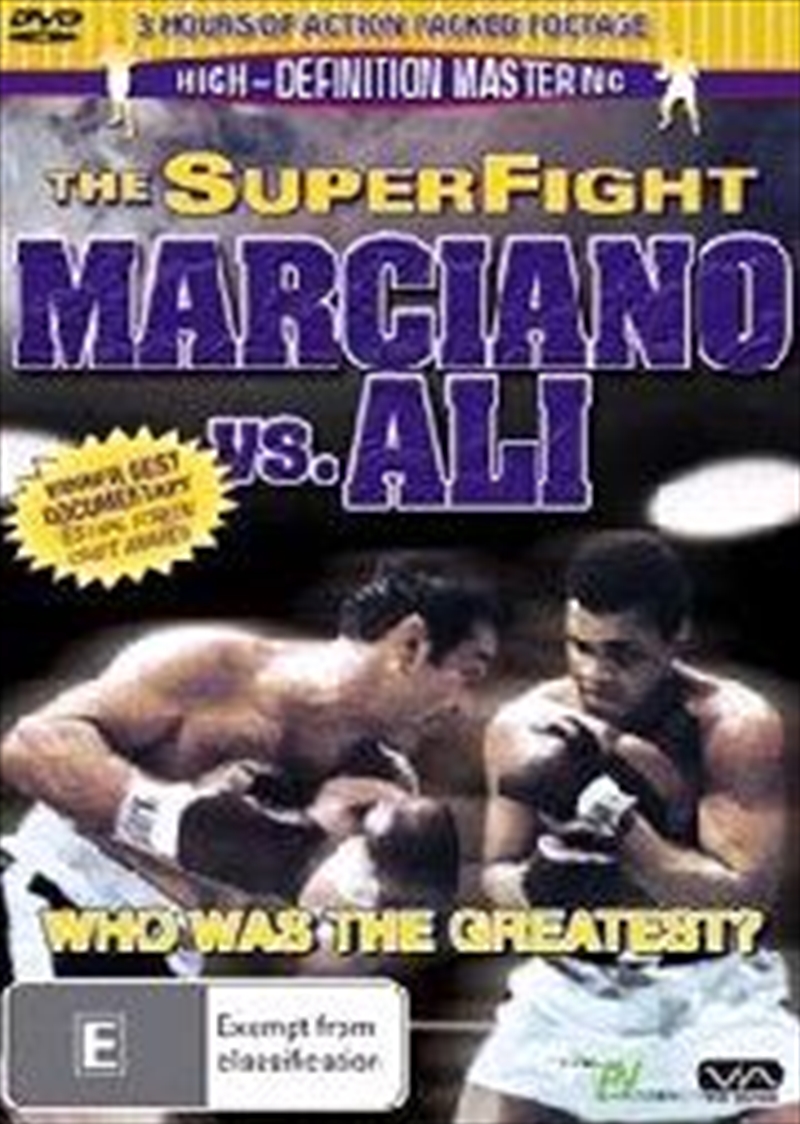 Buy The Super Fight: Marciano Vs Ali DVD Online | Sanity