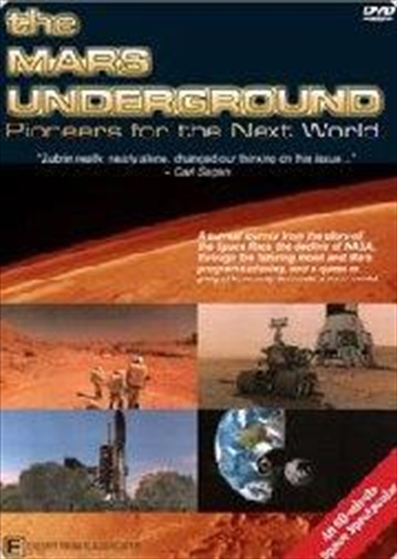 Buy Mars Underground, The - Pioneers For The Next World DVD Online | Sanity