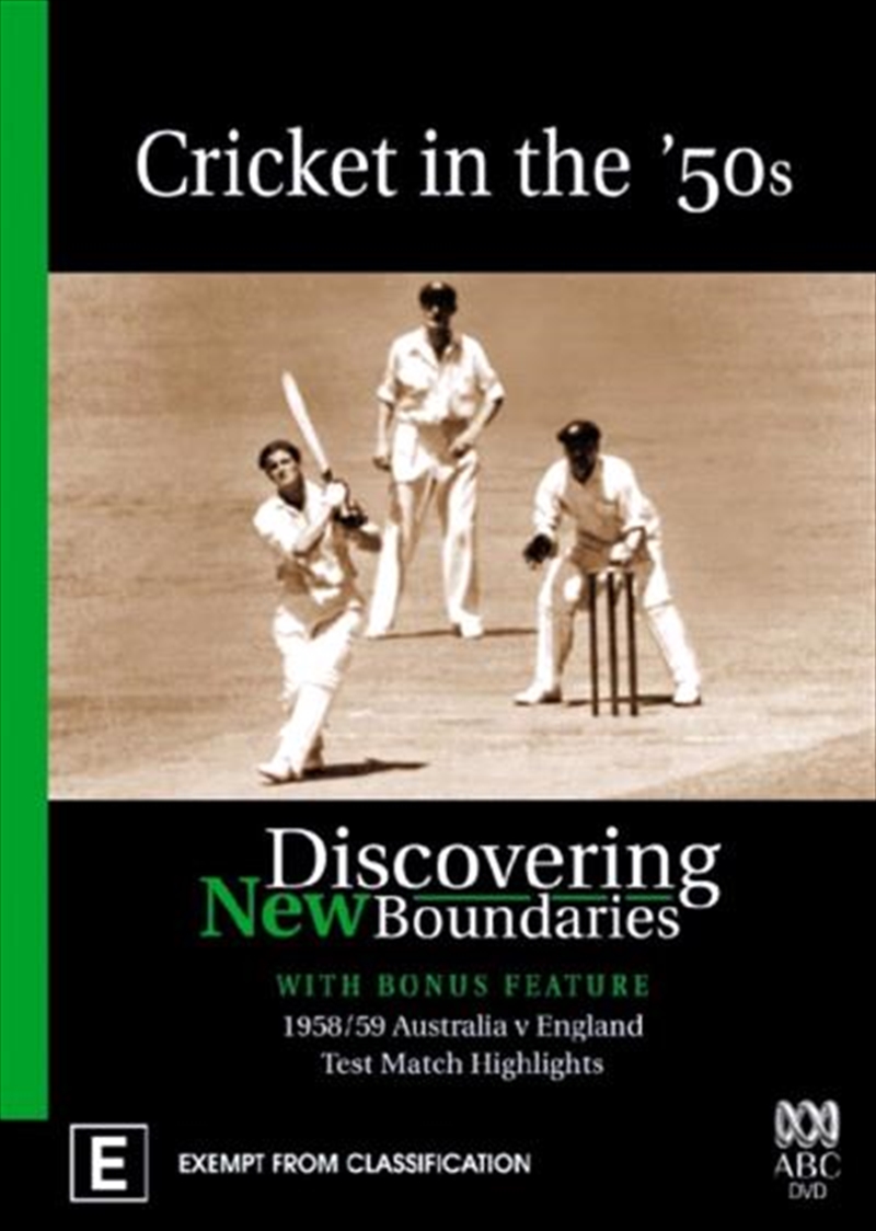 Buy Cricket In The 50's - Discovering New Boundaries DVD Online | Sanity