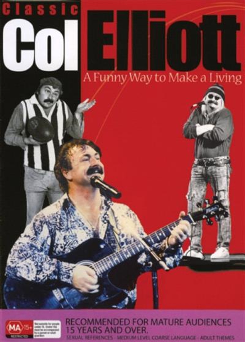 Buy Col Elliott - A Funny Way To Make A Living! DVD Online | Sanity
