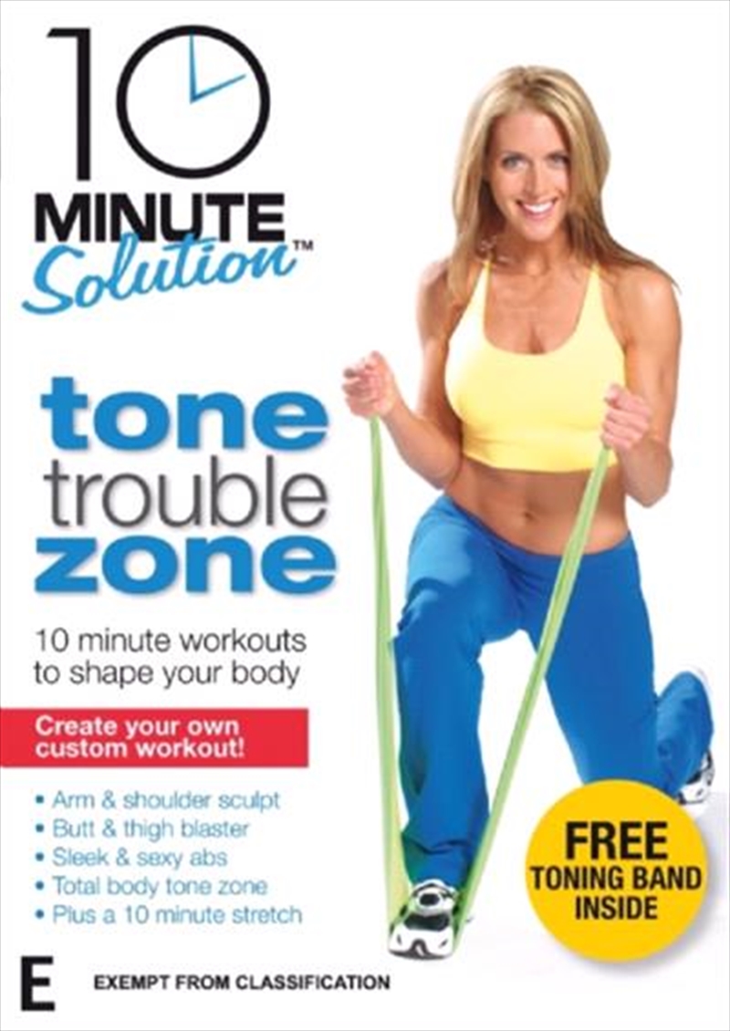 Buy 10 Minute Solution: Tone Trouble Zone on DVD | On Sale Now With ...