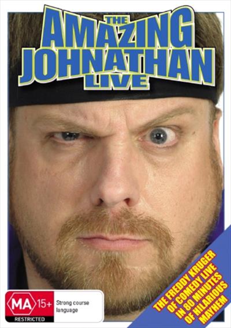Buy Amazing Johnathan, The - Live DVD Online | Sanity