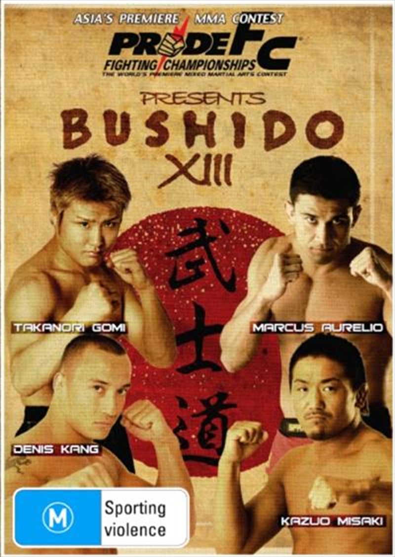 Buy Pride FC: Bushido 13 DVD Online | Sanity