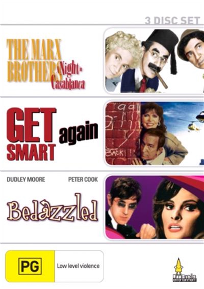 Buy A Night In Casablanca / Get Smart Again / Bedazzled DVD Online | Sanity