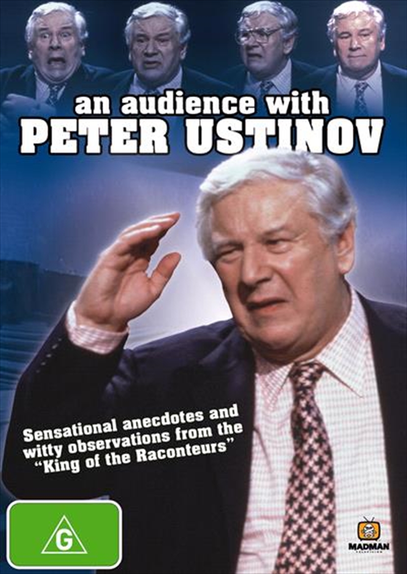 Buy An Audience With Peter Ustinov DVD Online | Sanity