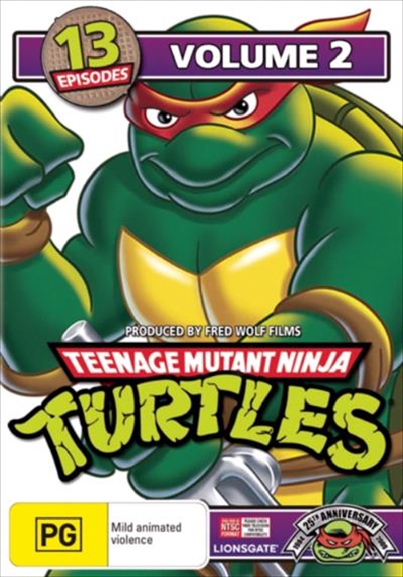 Buy Teenage Mutant Ninja Turtles - Vol 2 on DVD | On Sale Now With Fast ...