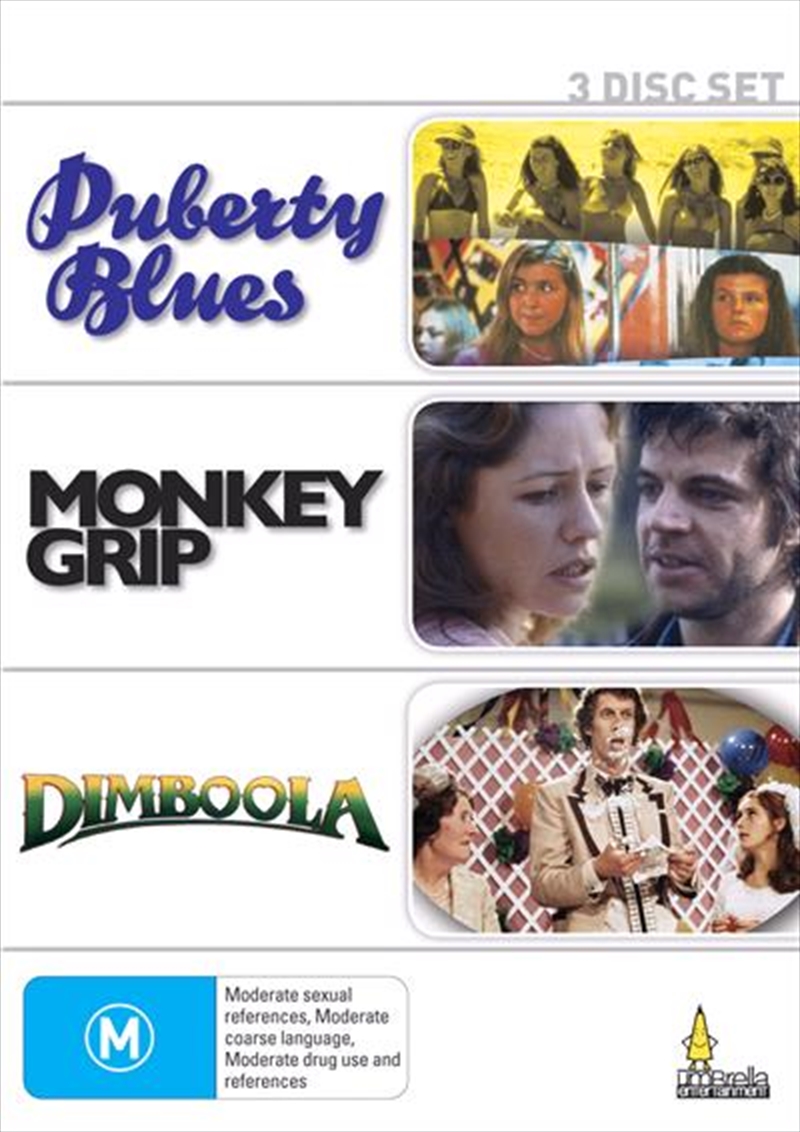 Buy Puberty Blues (1981) / Monkey Grip (1982) / Dimboola (1979) DVD Online | Sanity