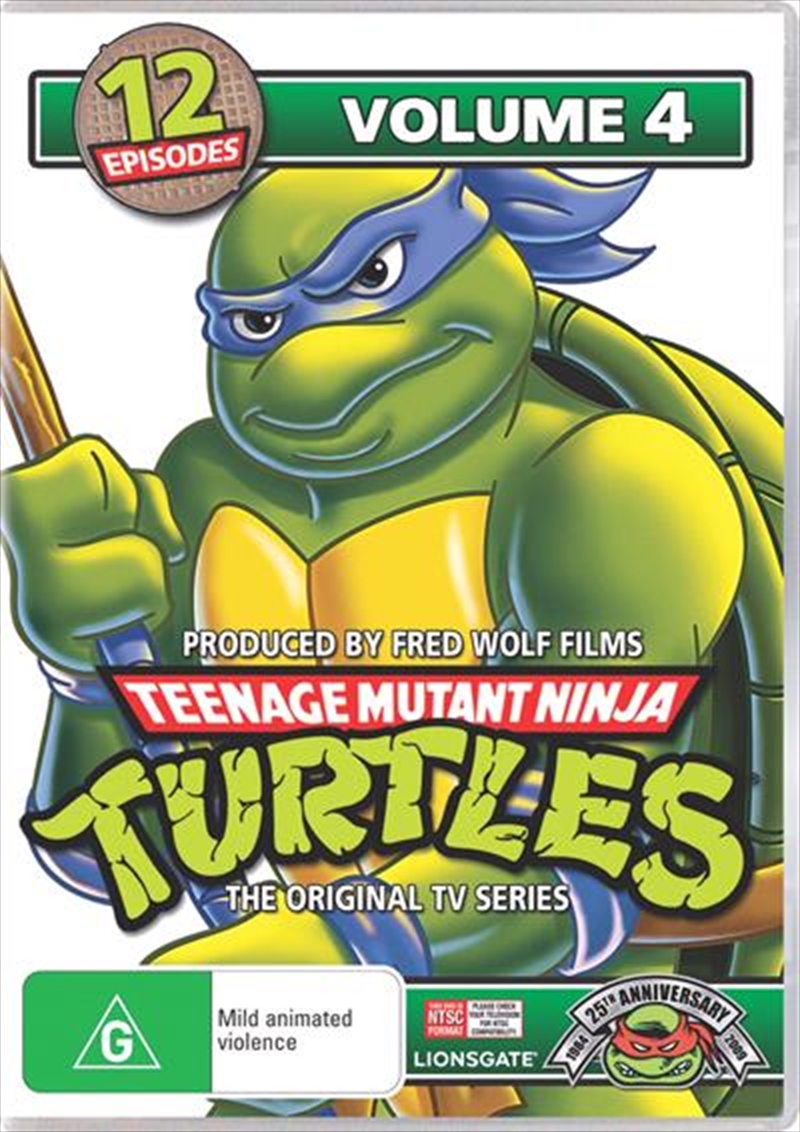 Buy Teenage Mutant Ninja Turtles - Vol 4 on DVD | On Sale Now With Fast ...