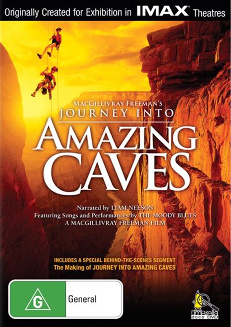 Buy Journey Into Amazing Caves (IMAX) DVD Online | Sanity