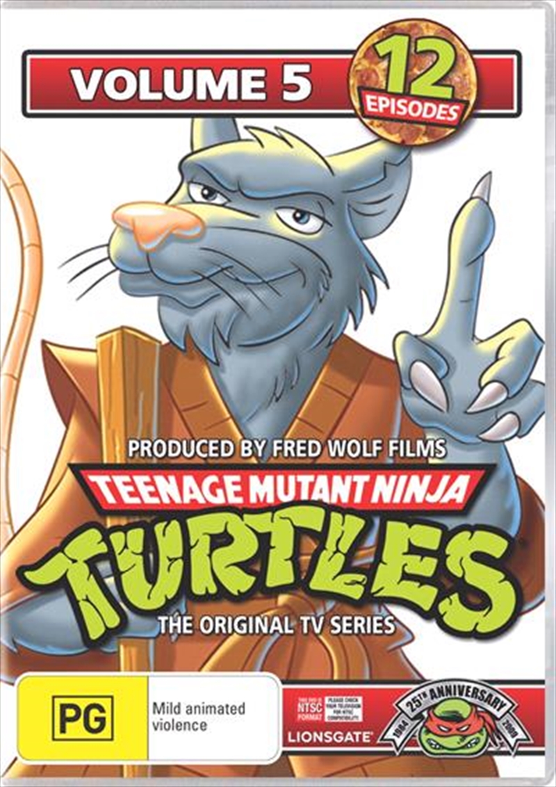 Buy Teenage Mutant Ninja Turtles - Vol 5 on DVD | On Sale Now With Fast ...