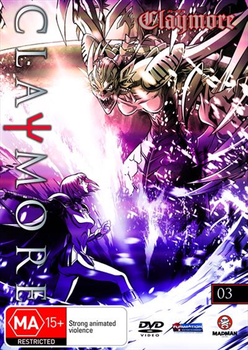 Buy Claymore - Vol 03 DVD Online | Sanity