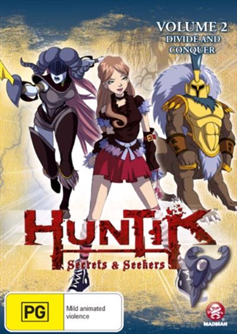 Huntik, Secrets and Seekers - Vol 02 - Divide and Conquer Anime, DVD ...