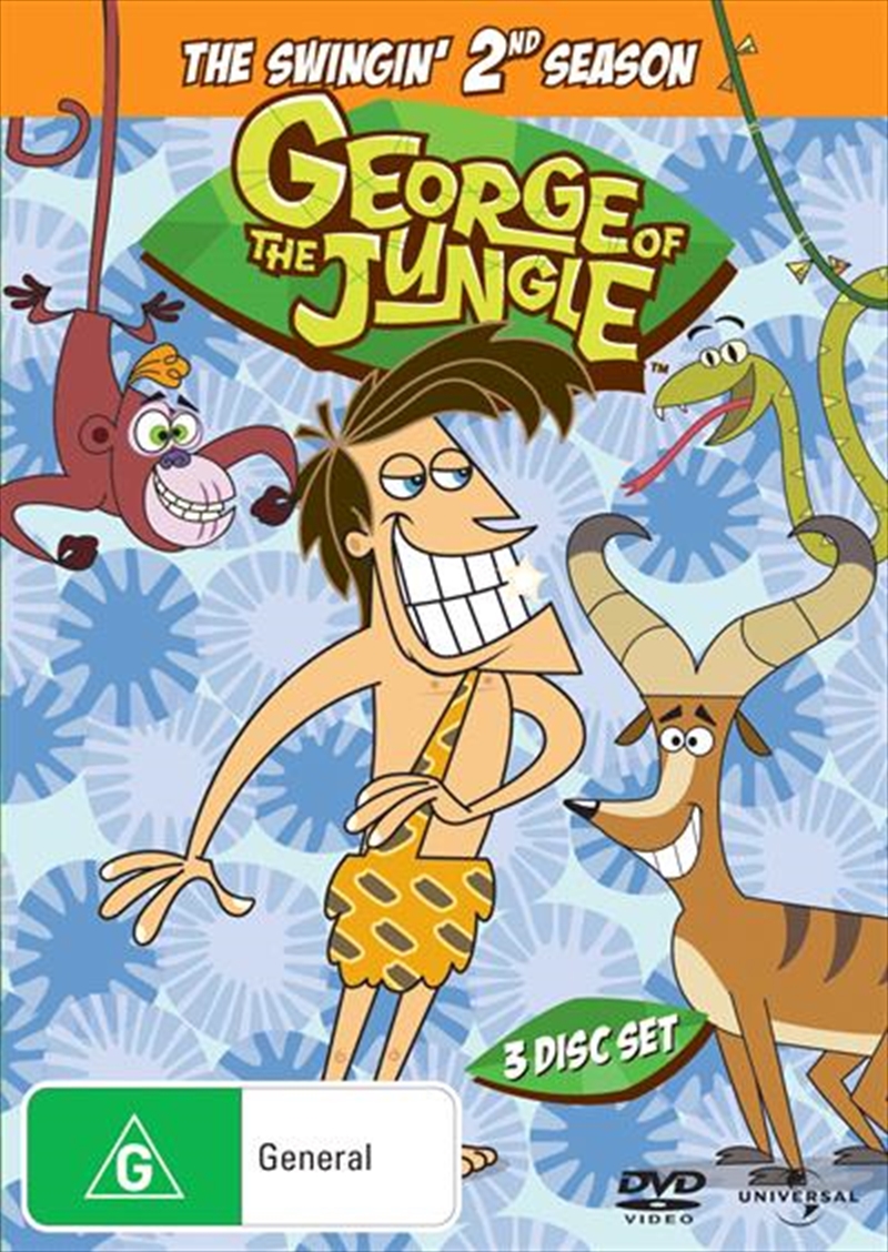 Buy George Of The Jungle - Season 2 - Vol 1-3 Boxset DVD Online | Sanity