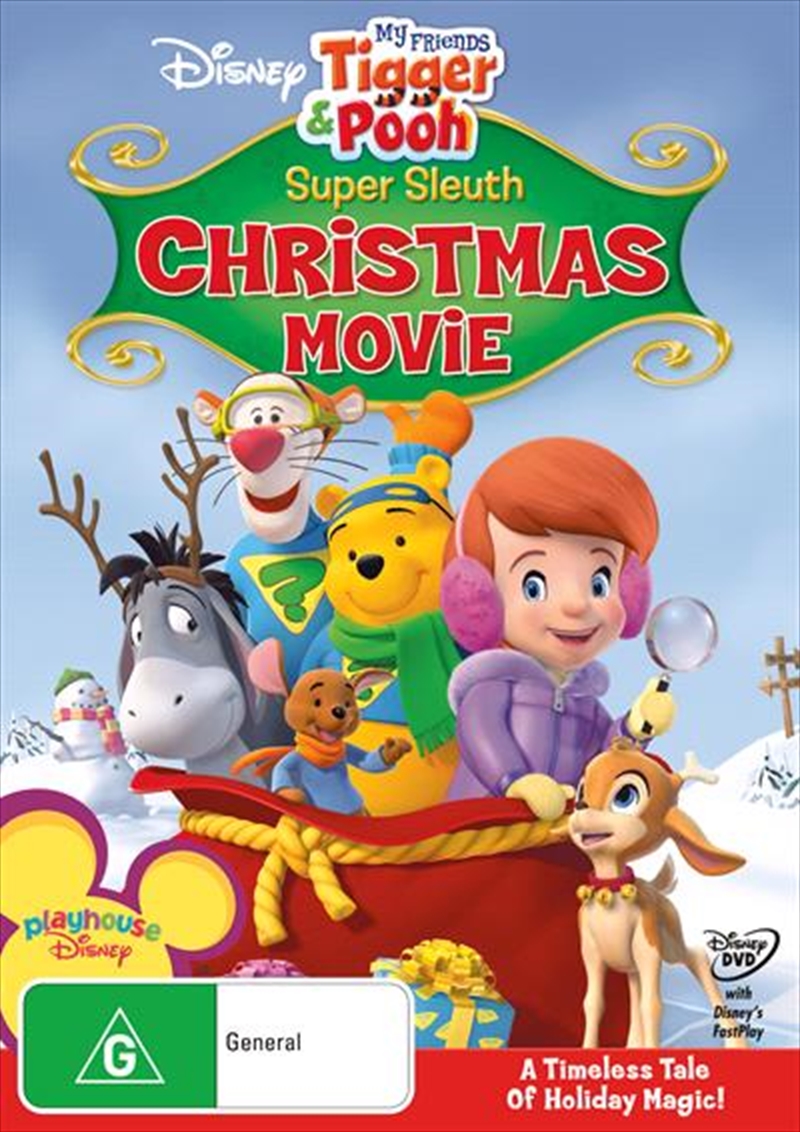 My Friends Tigger And Pooh Super Sleuth Christmas Movie DVD Sanity