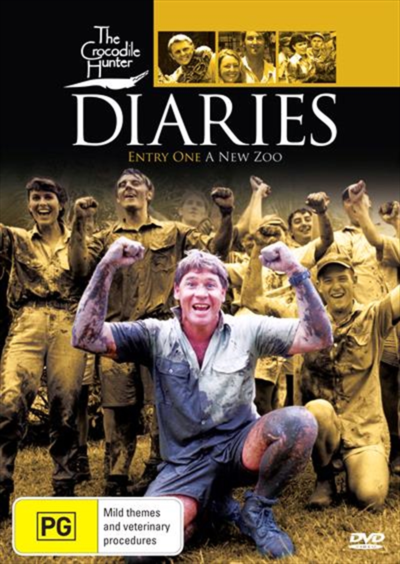 Buy Crocodile Hunter Diaries - Entry 1 - A New Zoo, The DVD Online | Sanity