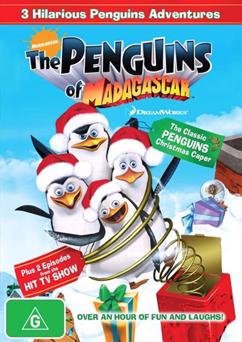 Madagascar Penguins: Christmas Animated, DVD | Sanity