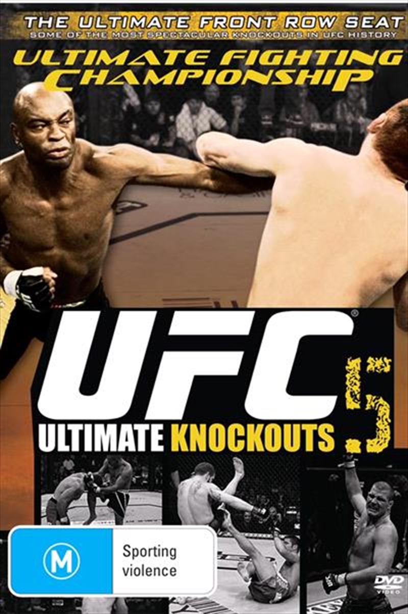 Buy Ufc; Ultimate Knockouts 5 DVD Online | Sanity