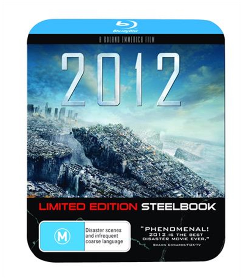 Buy 2012 Steelbook BLU-RAY Online | Sanity