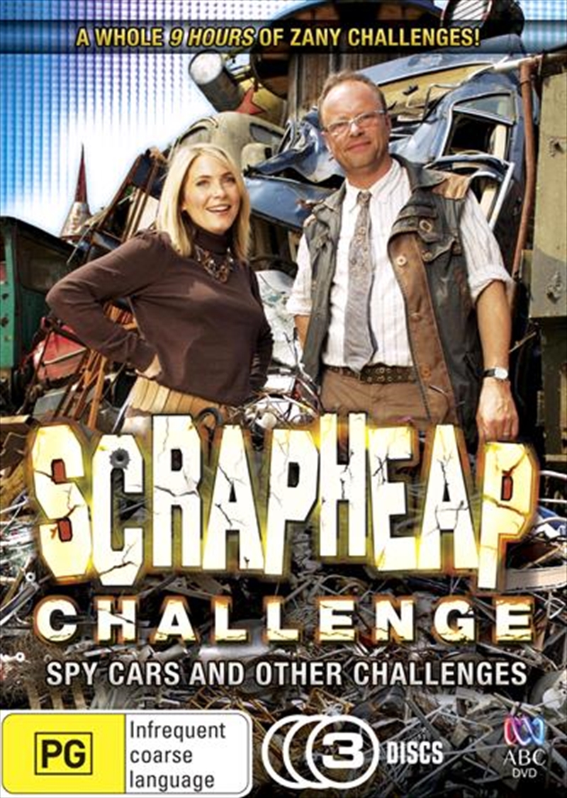 Buy Scrapheap Challenge - Spy Cars And Other Challenges DVD Online | Sanity