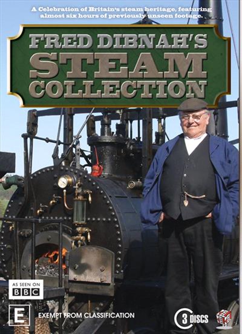 Buy Fred Dibnah's Steam Collection DVD Online | Sanity