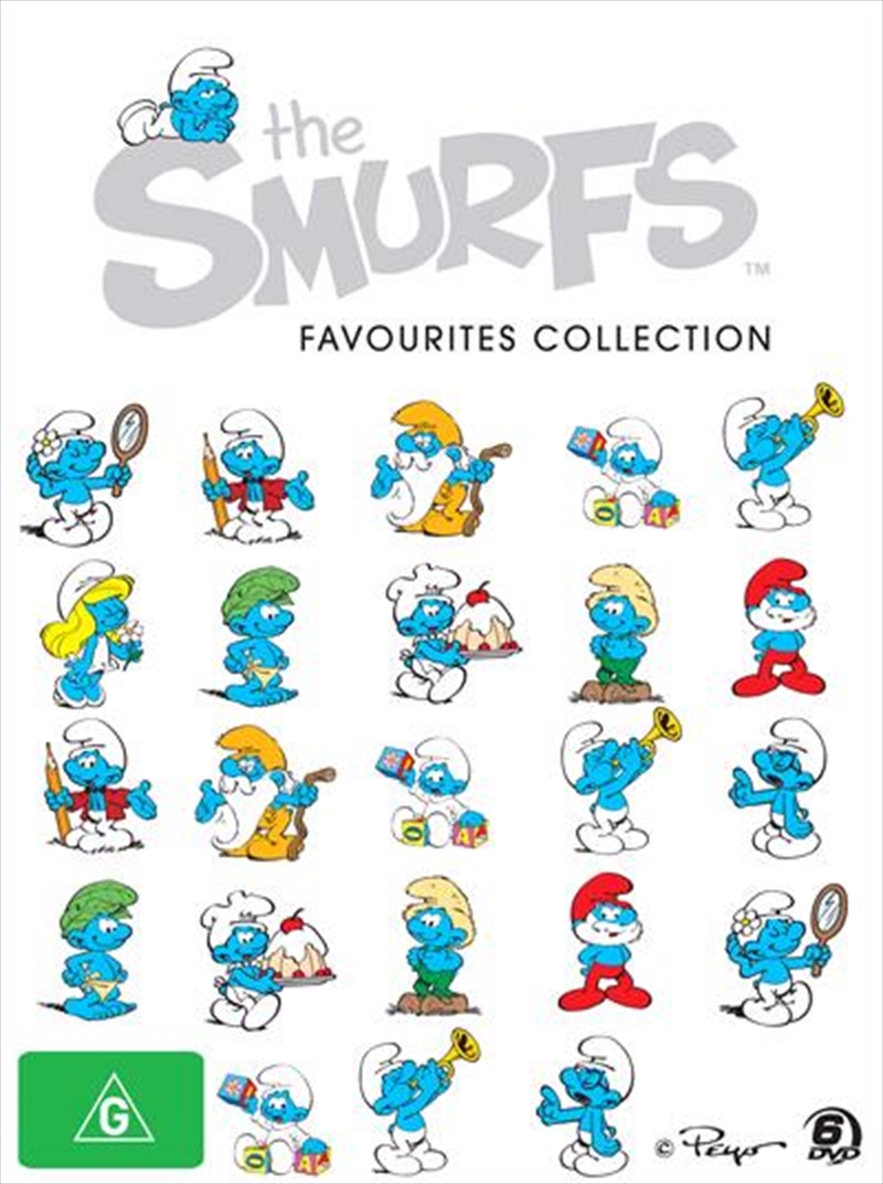 Buy Smurfs - Favourites Collection DVD Online | Sanity