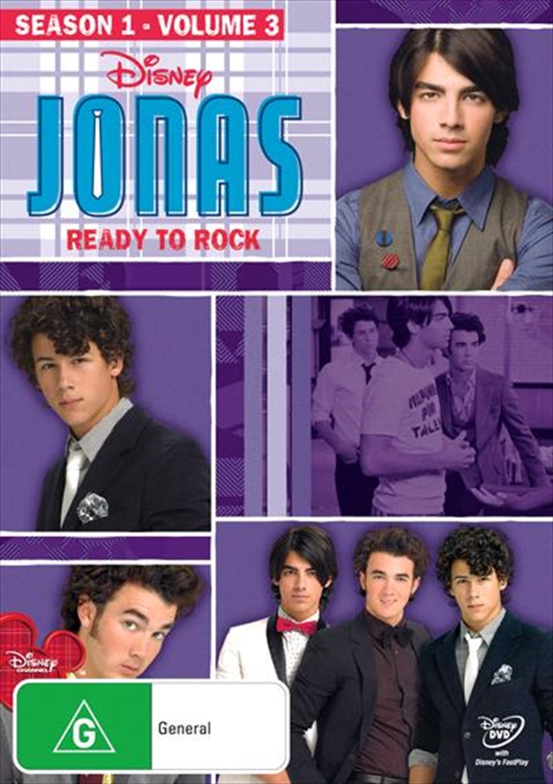 Buy Jonas - Keeping It Real - Season 1 - Vol 3 DVD Online | Sanity