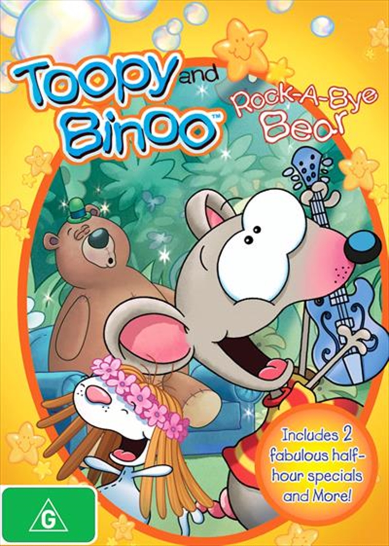 Buy Toopy And Binoo - Rock-A-Bye-Bear DVD Online | Sanity