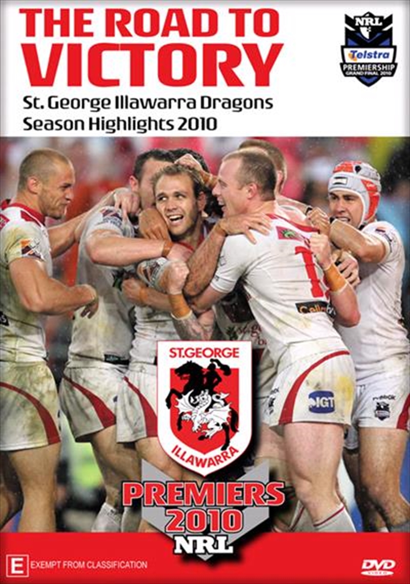 Buy 2010 NRL Premiers Road To Victory DVD Online | Sanity